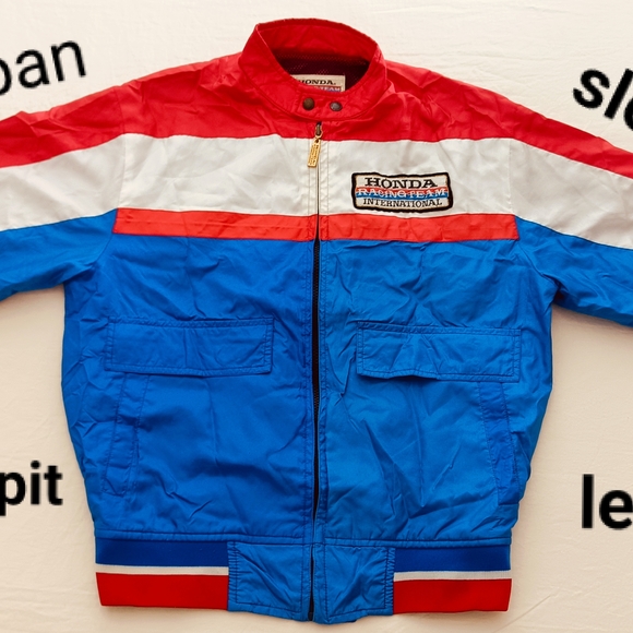 Honda | Jackets & Coats | Vintage Honda Racing Team Jacket | Poshmark